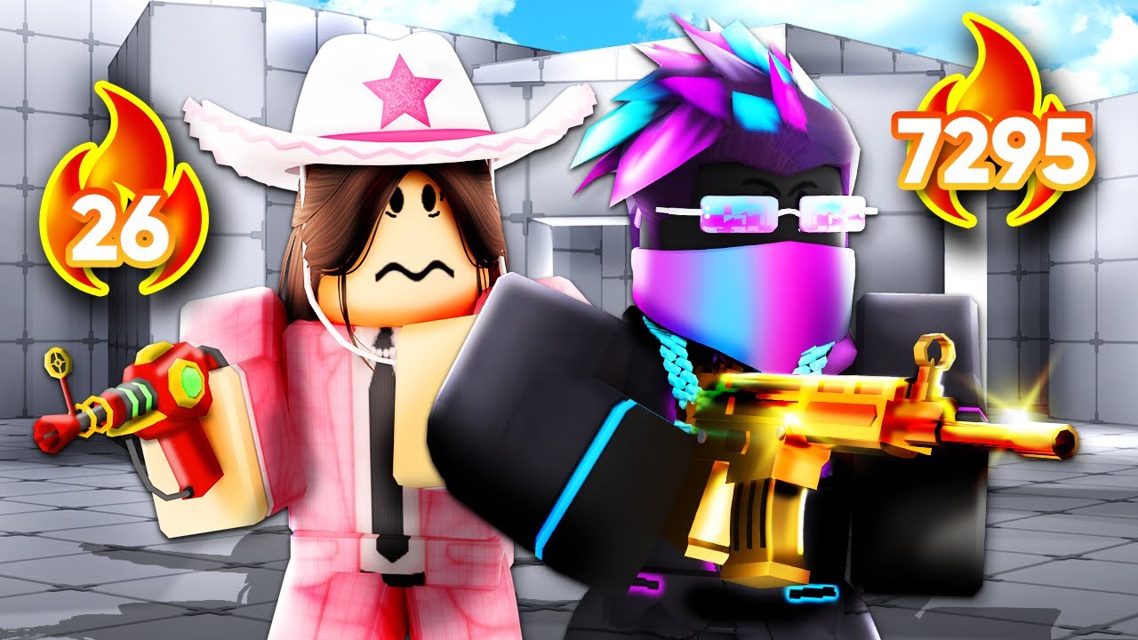 I Hired MINIBLOXIA to be My Bodyguard in Roblox Rivals - YouTube
