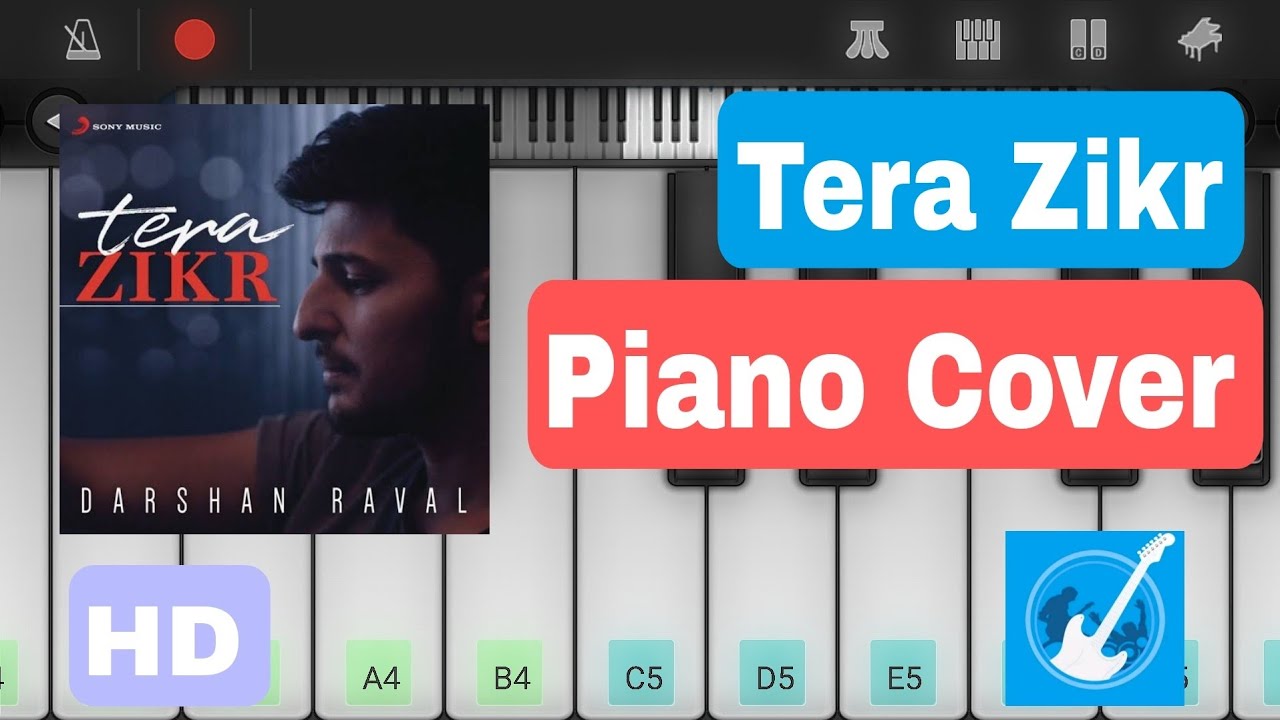 Mujhe Khone Ke Baad | Tera Zikr | Easy piano tutorial - YouTube