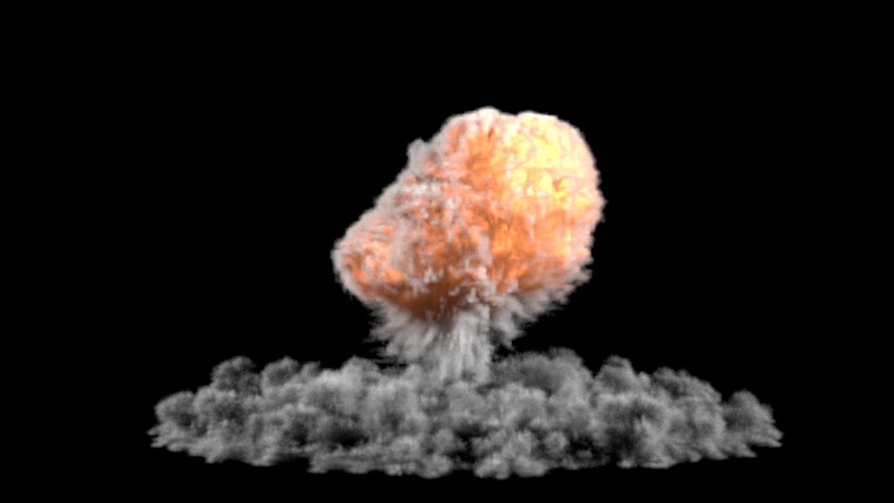 Copyright free explosion with green screen and black screen background ...