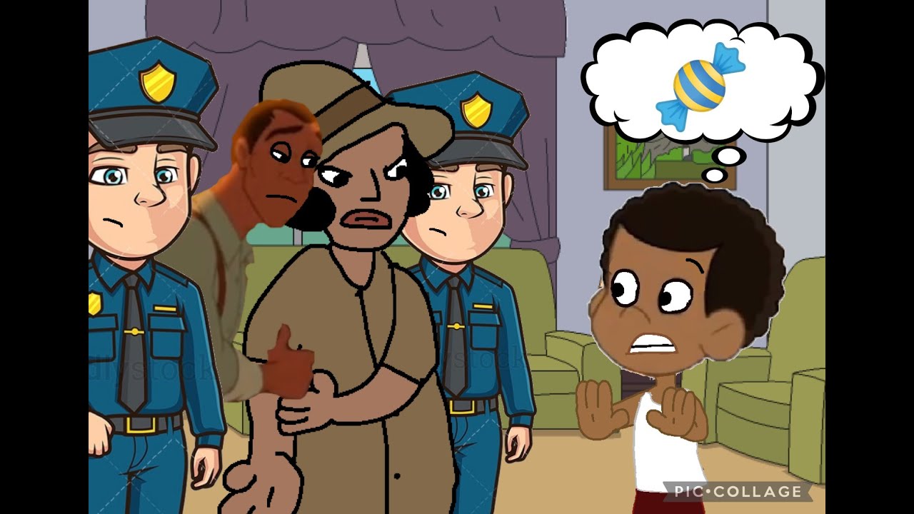 Teylan gets Arrested for Stealing a Candy (Animation) - YouTube