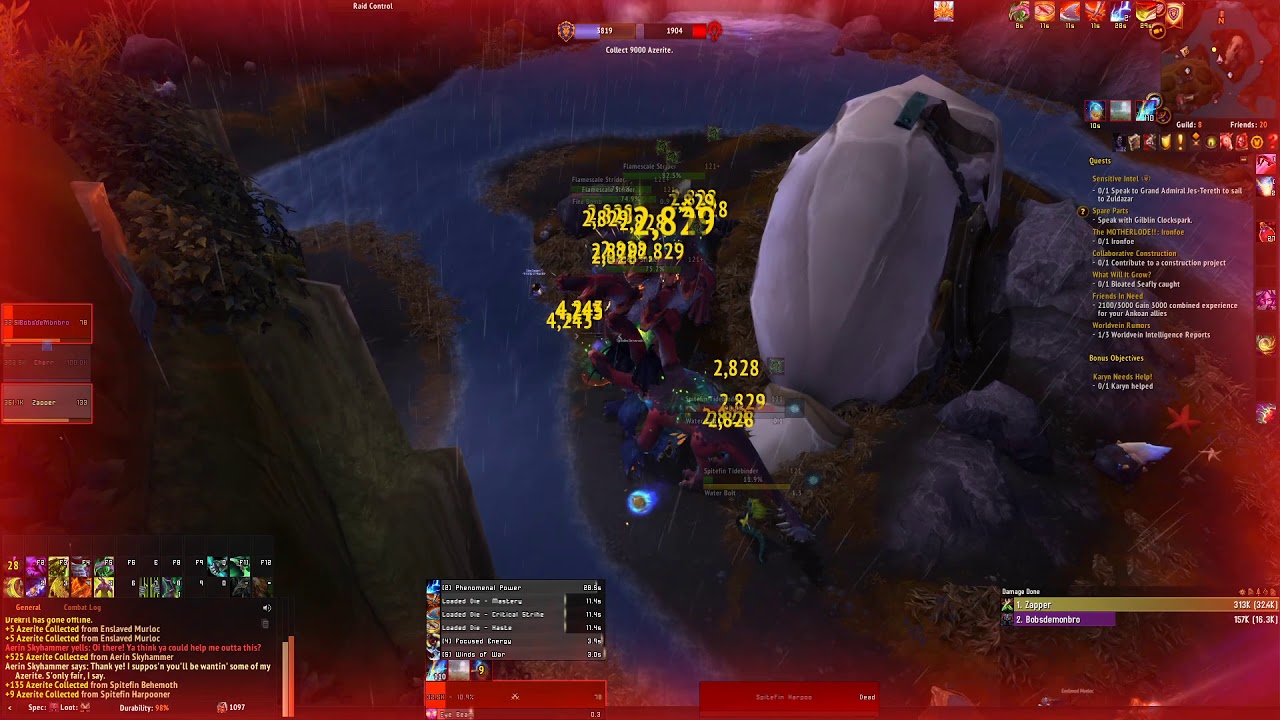 World of Warcraft | Heroic Island Crestfall with my Demon Hunter ...