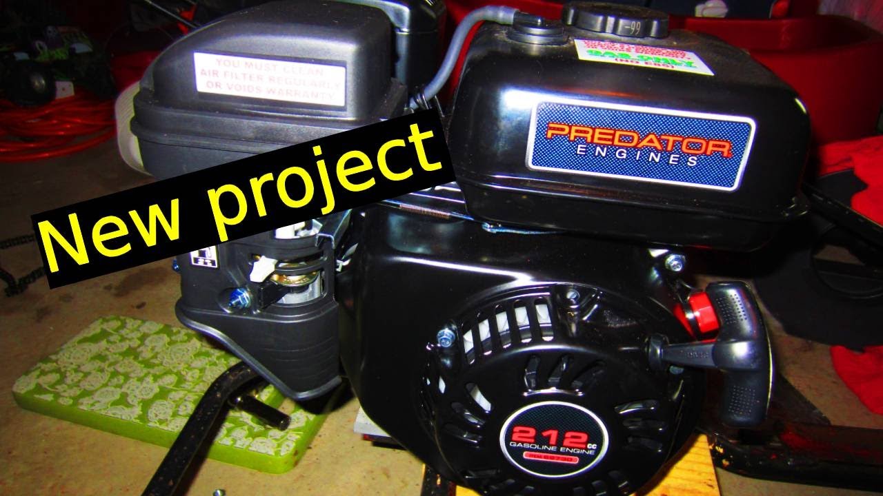 Predator 212 go kart project - YouTube