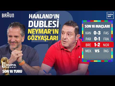 🔴 CANLI | Brezilya - Norveç | Nihat Kahveci, Nebil Evren | Kupa Gecesi #24