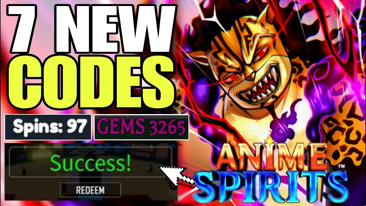 *NEW UPDATE* ANIME SPIRITS ROBLOX CODES | ANIME SPIRITS CODES | ANIME ...