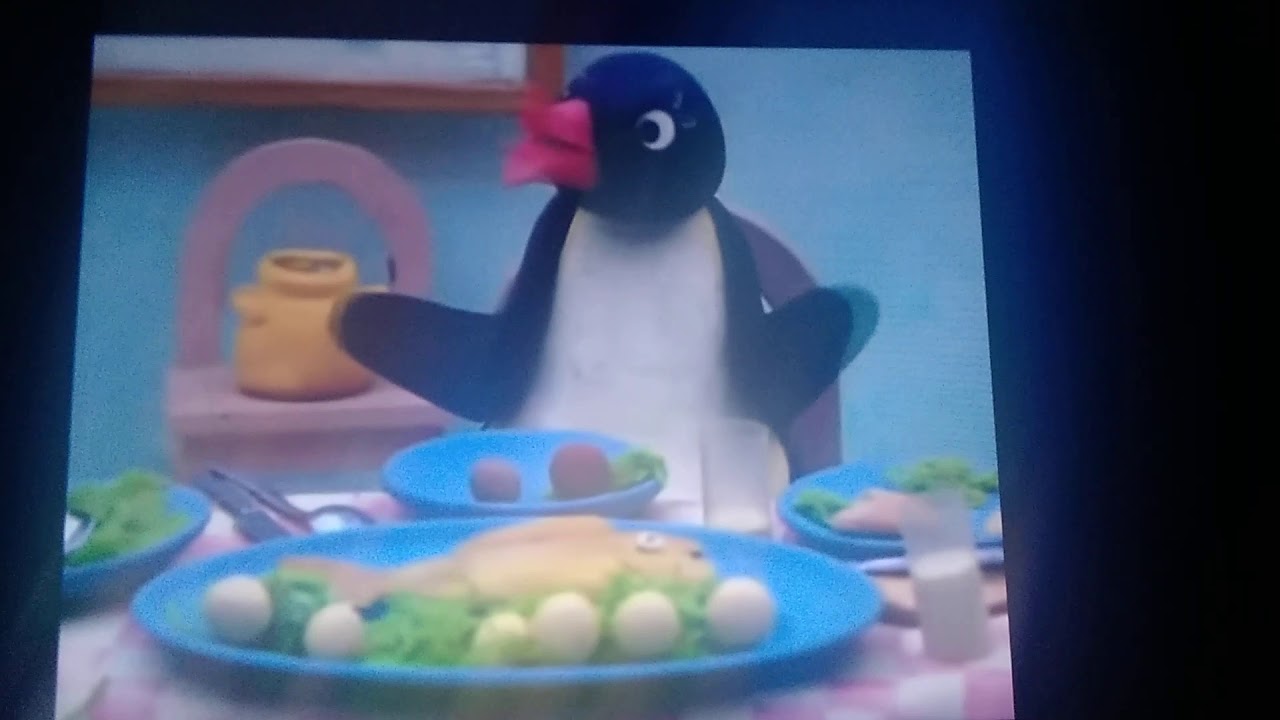 pingu runs away full clip - YouTube