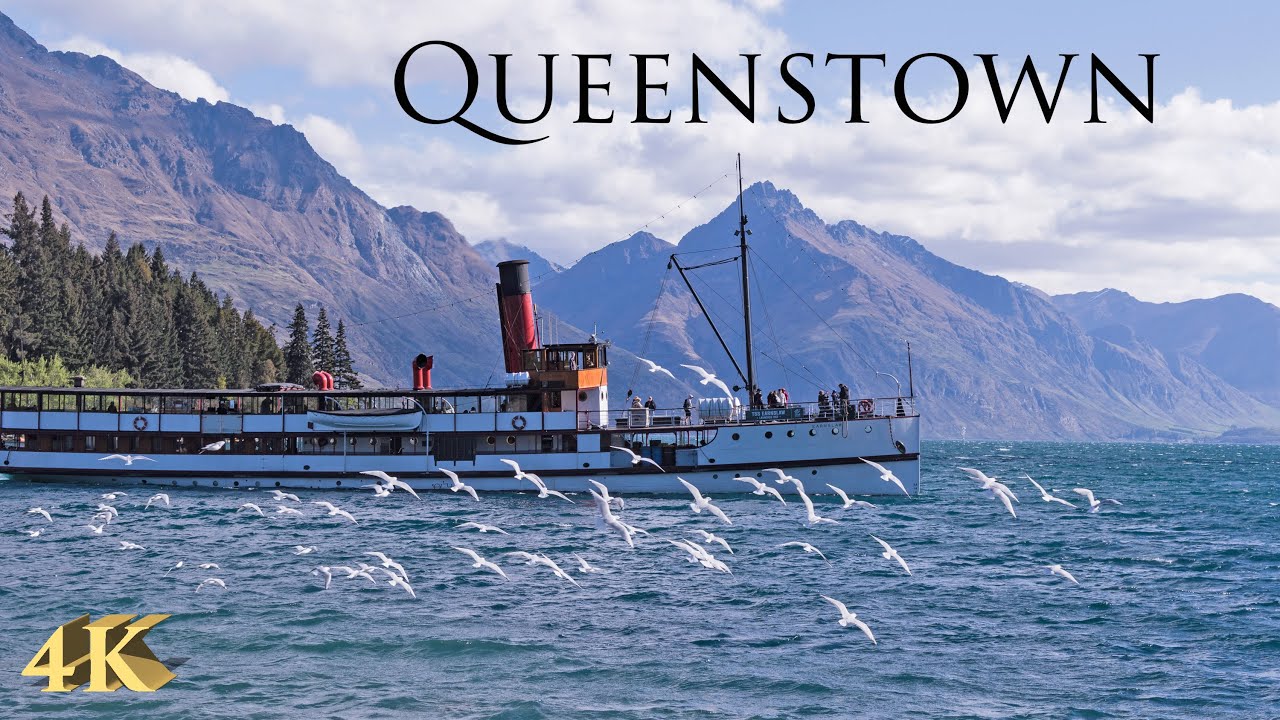 Queenstown Summer Walk on a Rainy Day 4K | Queenstown New Zealand ...