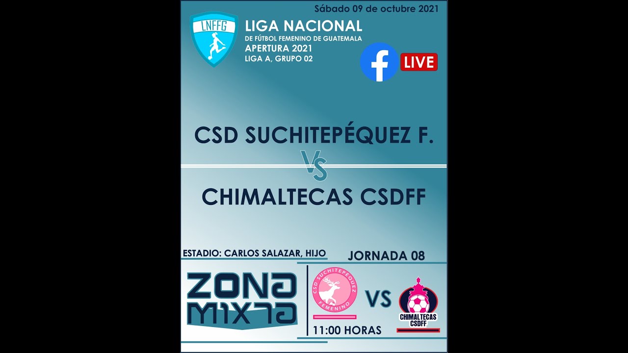 CSD Suchitepéquez Femenino 5 - 0 Chimaltecas CSDFF - YouTube
