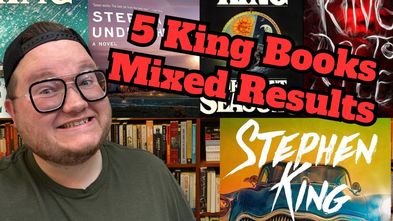 Reviewing 5 Stephen King Books - (Stephen King Book Club October ...