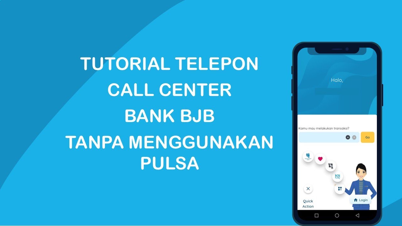 TANPA PULSA !!! TELEPON CALL CENTER BANK BJB - YouTube