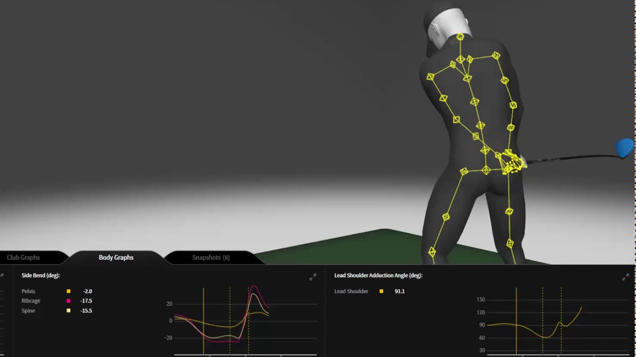 shoulder plane/tilt during the golf swing - YouTube