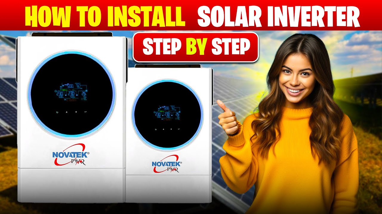 How to Install a Solar Inverter Step by Step | Easy Guide - YouTube