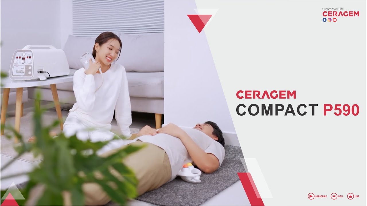 Ceragem Compact P590: Smart & Innovative Thermal Massager - YouTube