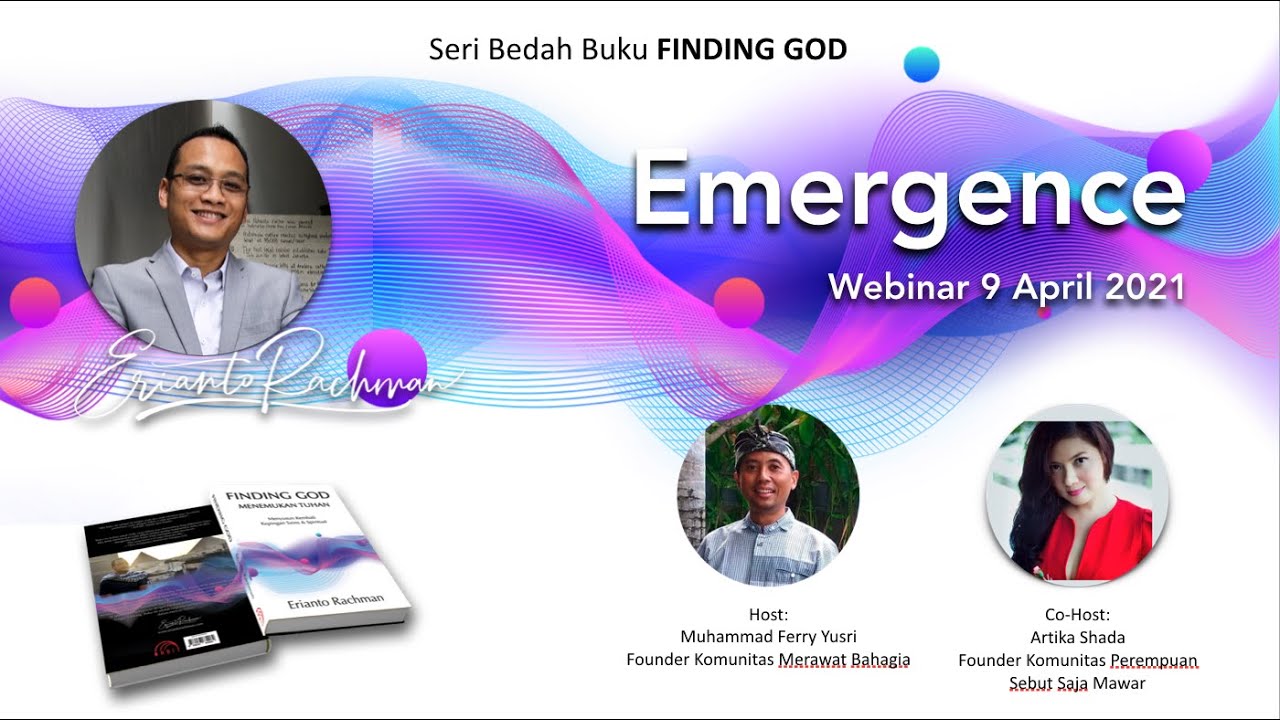 Webinar Seri Bedah Buku FINDING GOD: EMERGENCE - YouTube