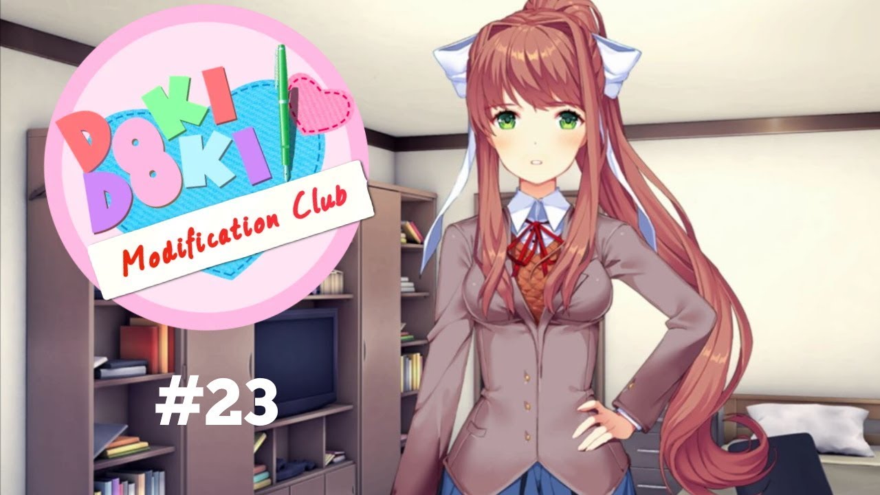 WE ARE IN A GAME?! 😱 - Doki Doki Literature Club Purist Mod Part 23 ...