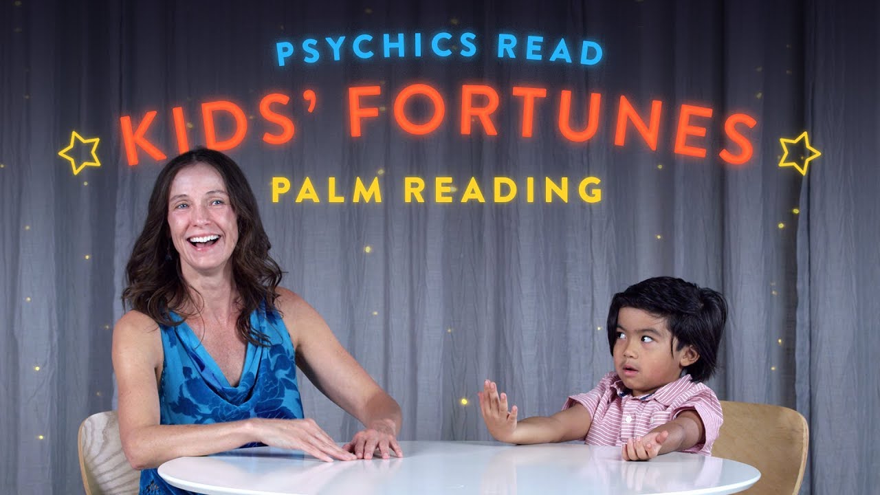 Psychics Read Kid's Fortunes | Palm Reading! | HiHo Kids - YouTube