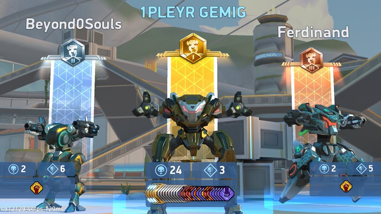 Graviton 10 with pandher mech arena #mecharena - YouTube