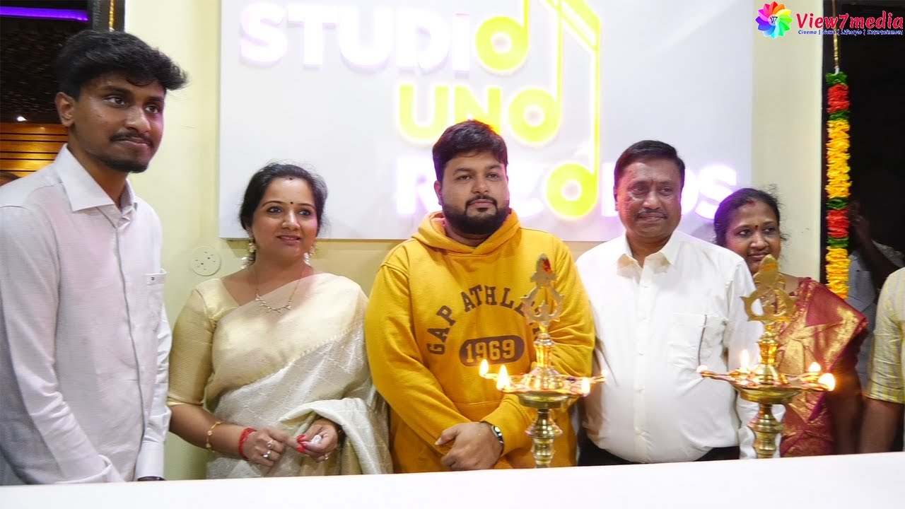 The Launch of "Studio UNO Records" | Singer Mahathi | S. Thaman ...
