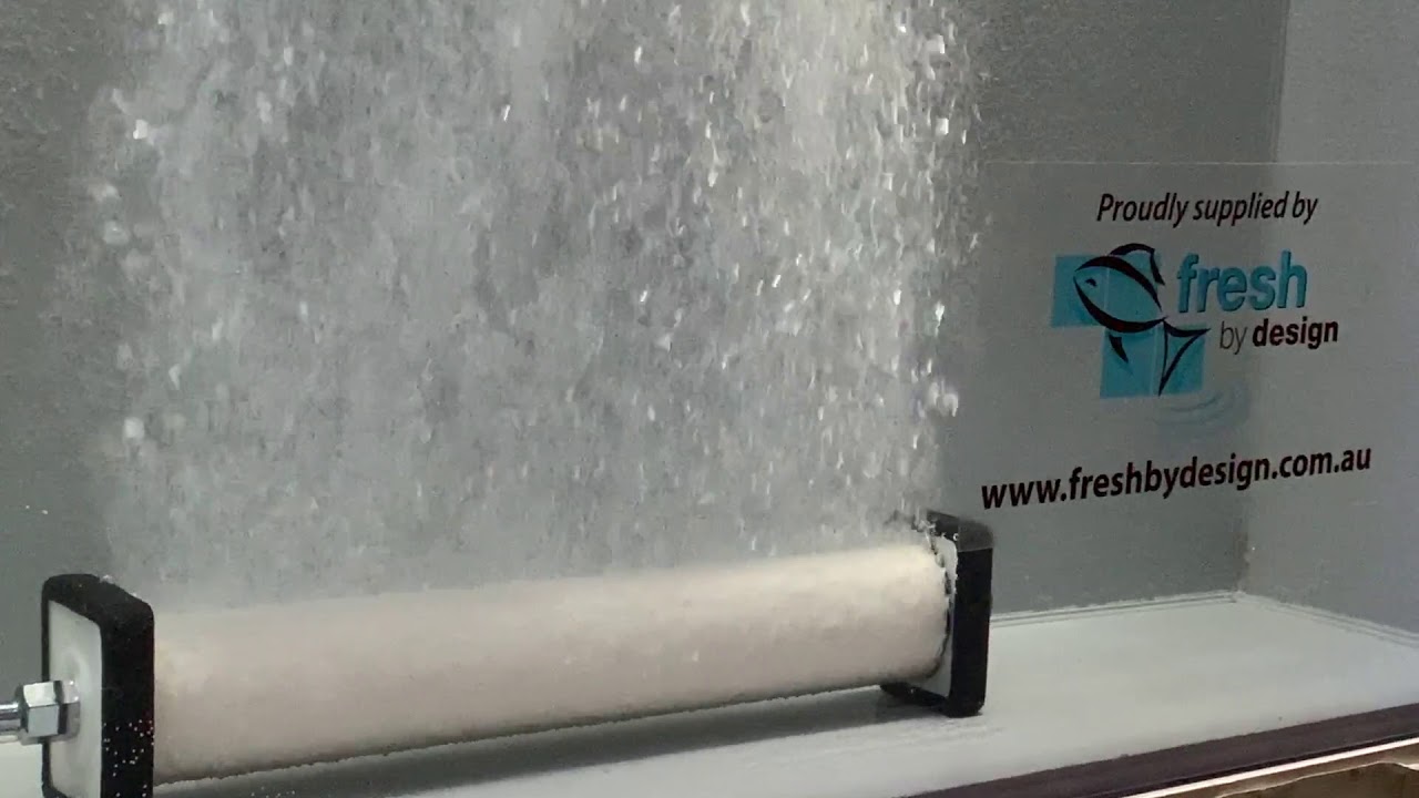 Angel Aqua Cylinder Ceramic Oxygen Diffuser - Freshwater - YouTube