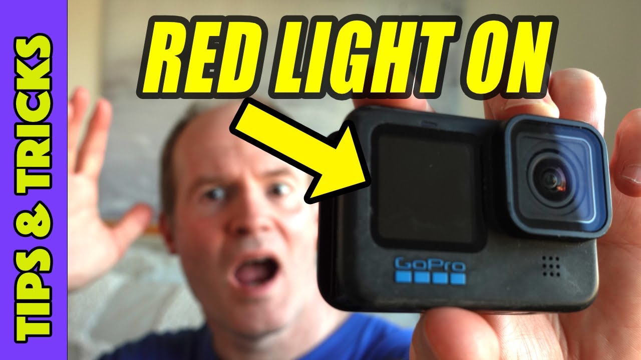 How to FIX GOPRO Red Light On But Wont Turn On - 5 Steps to try - YouTube