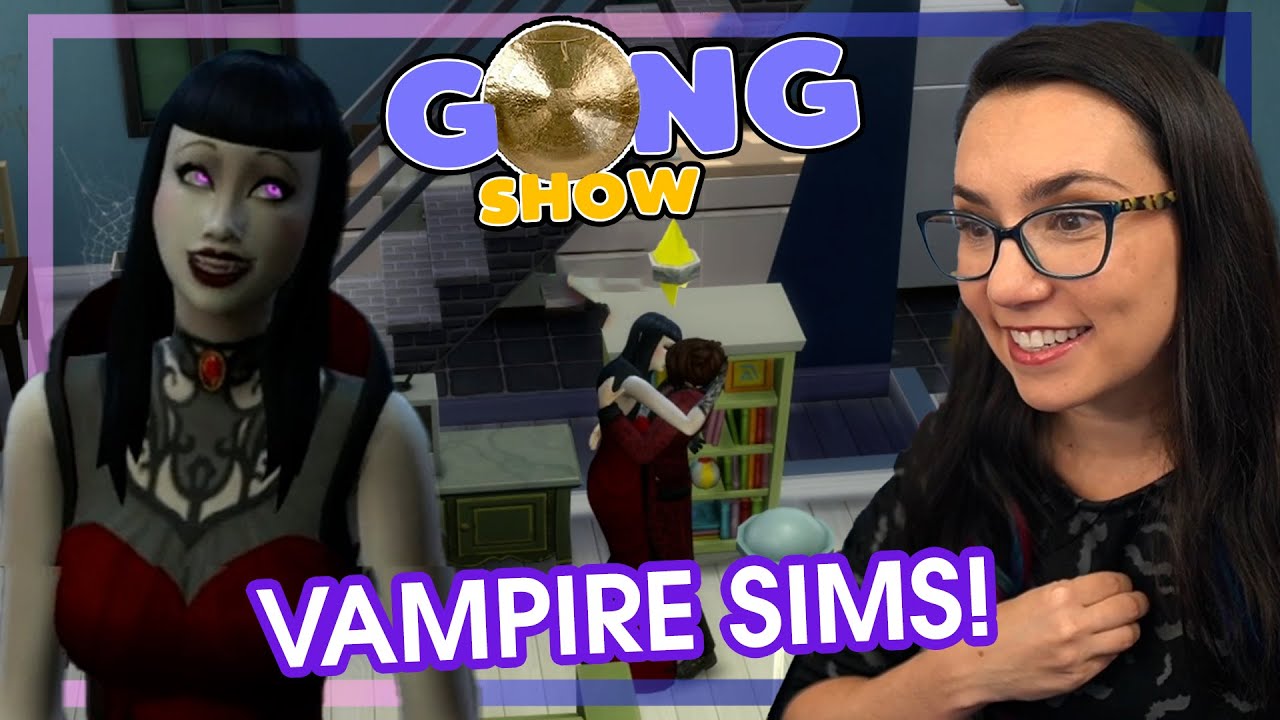Indie Games & VAMPIRE LOVE? | The Sims 4 & Twitch Gong Show Indie Games ...