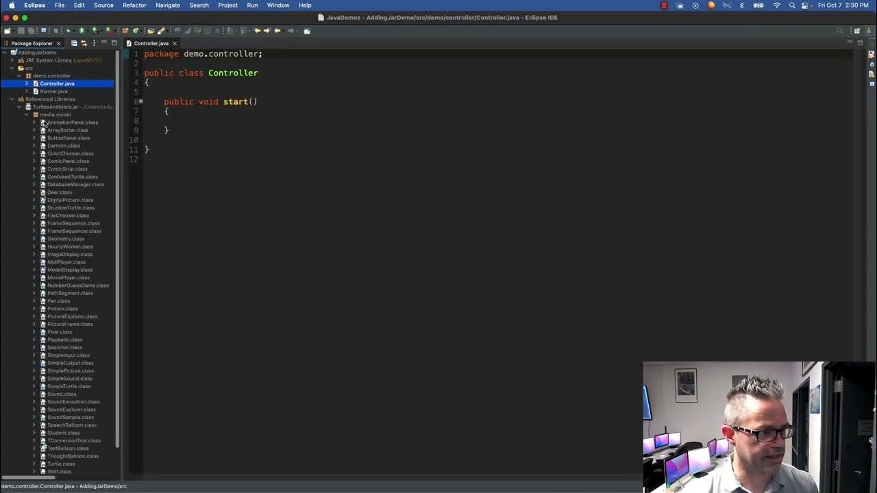 Adding a jar file to Eclipse project - YouTube