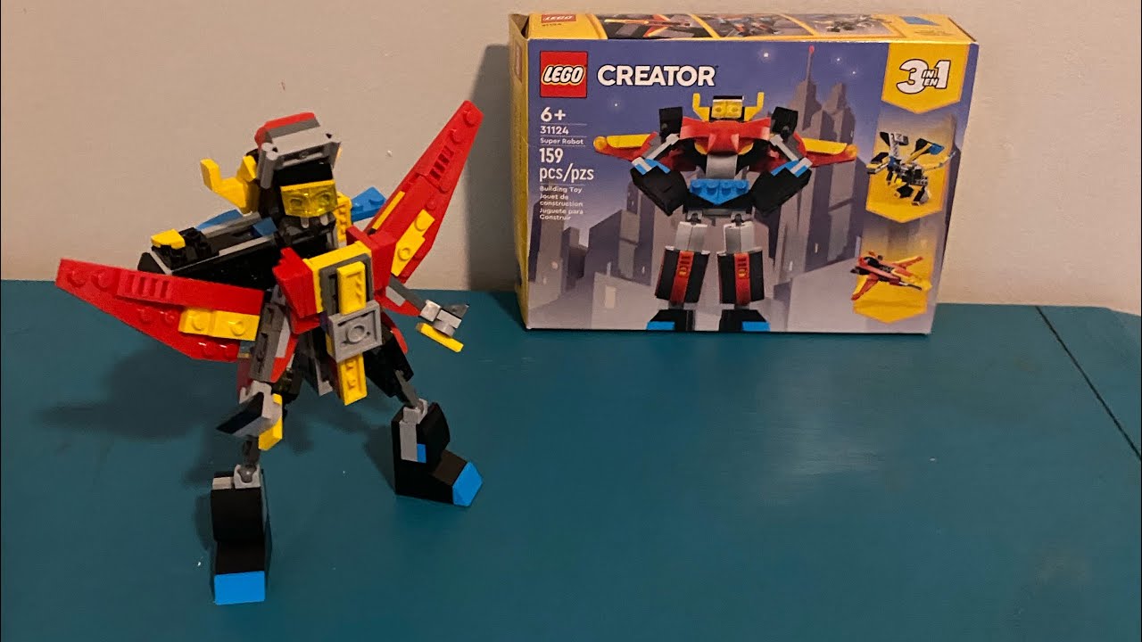 I modified my LEGO creator super robot as a combiner! (Power robot ...