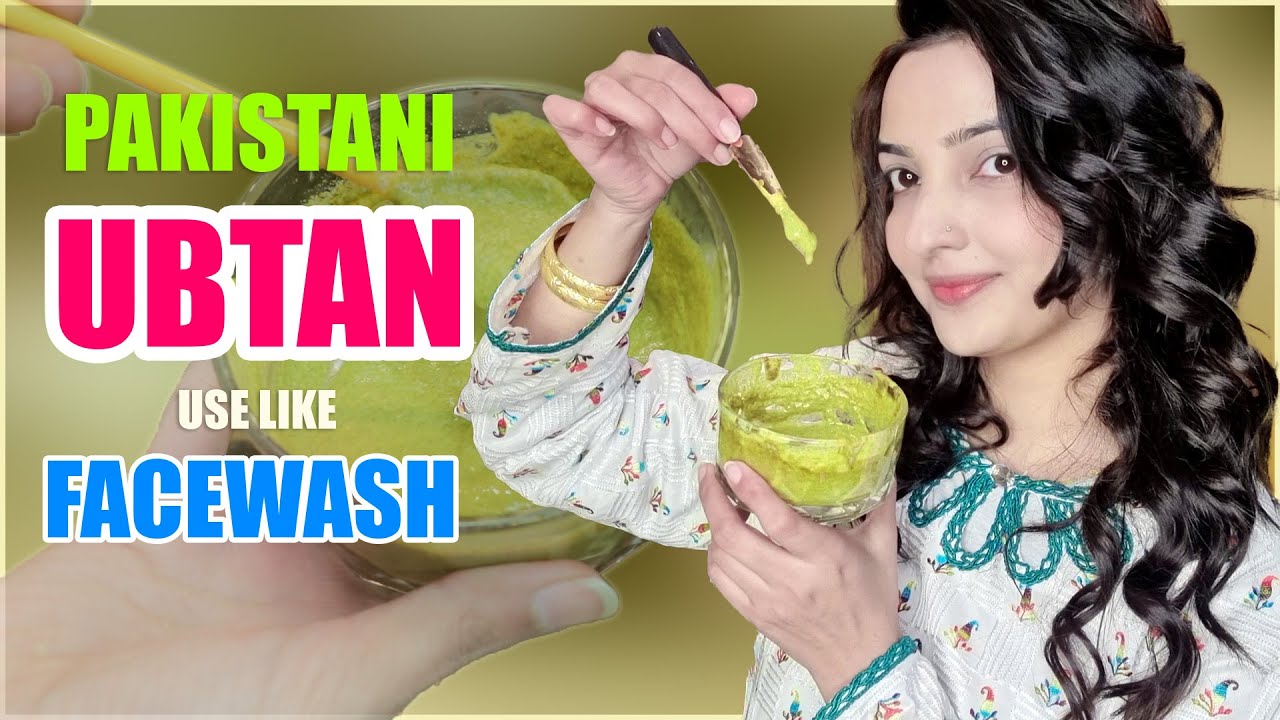 DIY Pakistani Ubtan Powder Use as Facewash to Get Glowing Clear Skin ...