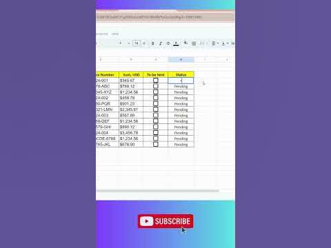 How to create checkbox in Excel? #checkboxes #exceltips #exceltricks - YouTube