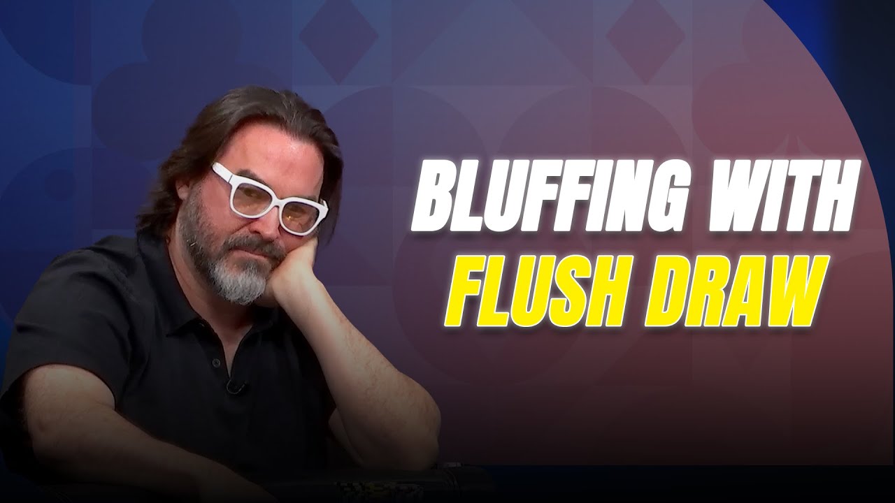 Bluffing with Flush Draw - YouTube