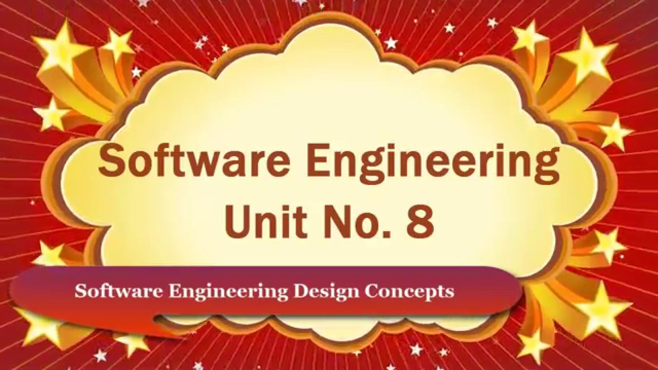 Software Engineering Design Concepts Computer Education for All Unit No ...