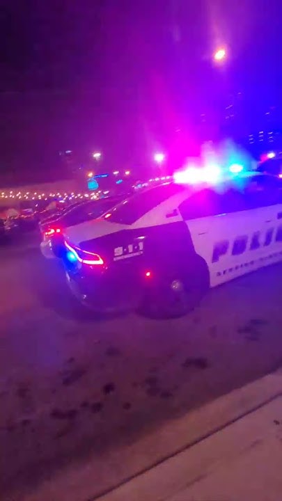 Dallas Police Department Helping With Traffic Youtube