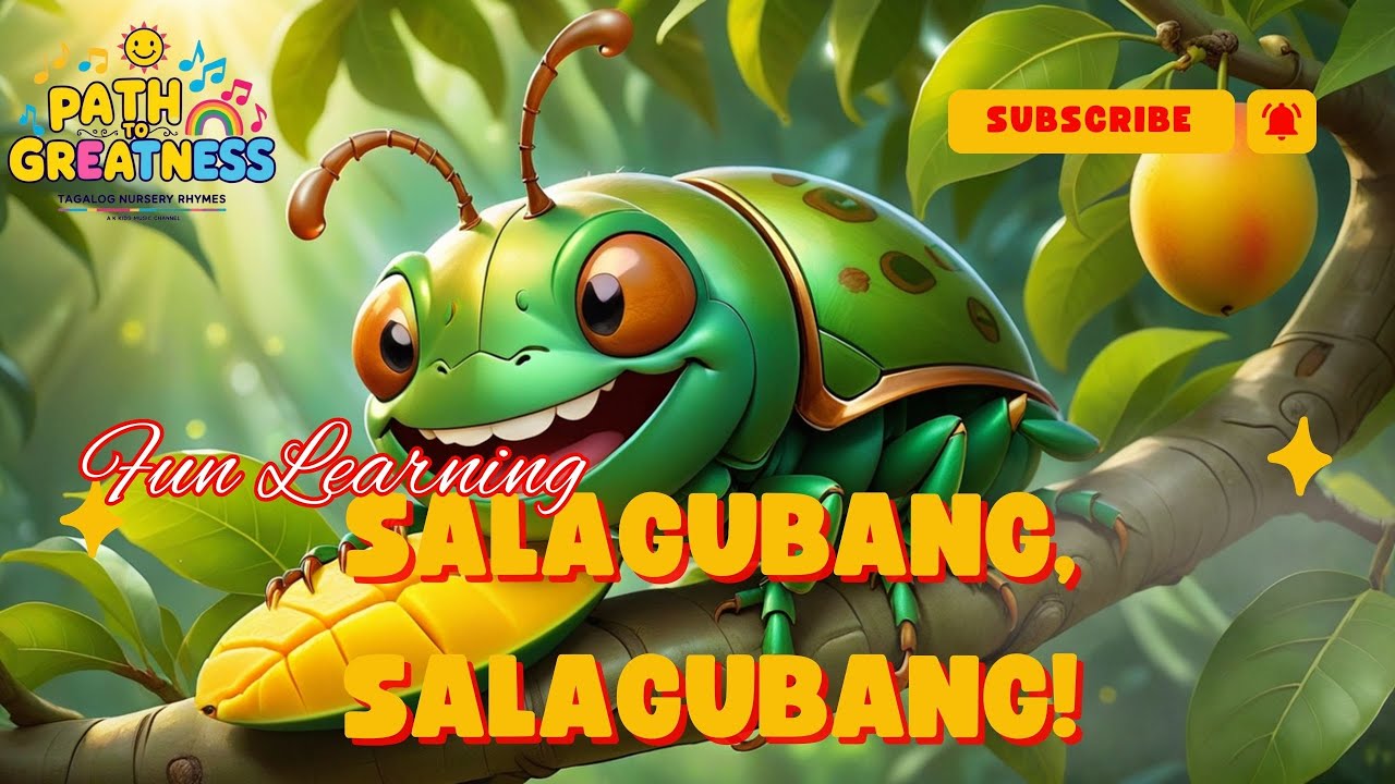 🎶 Salagubang, Salagubang! | Fun Tagalog Nursery Rhyme for Kids 🪲🌳 ...