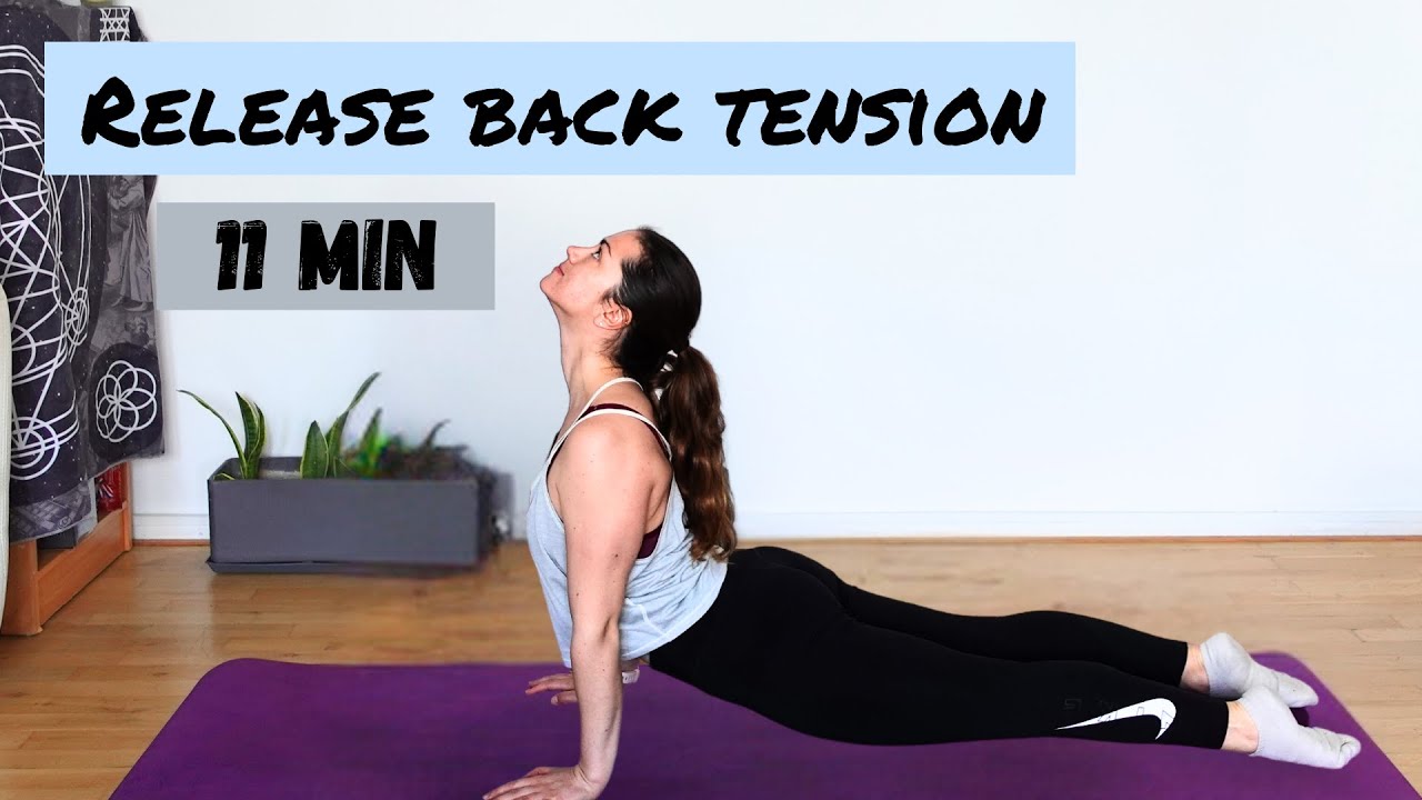 RELEASE BACK TENSION - 11 MIN (on the mat, no equipment) - YouTube