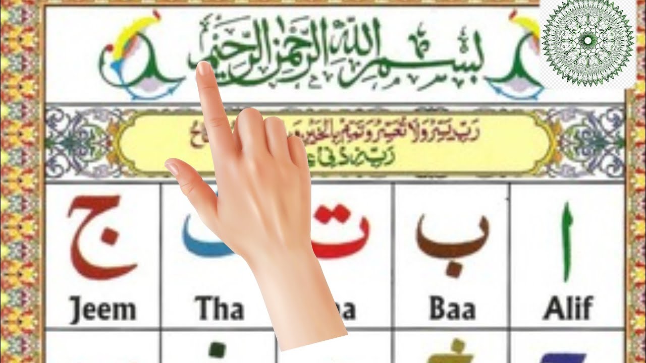 Learn Arabic Alphabet Lesson 01| Arabi Haroof e Tahajji| alif baa taa ...