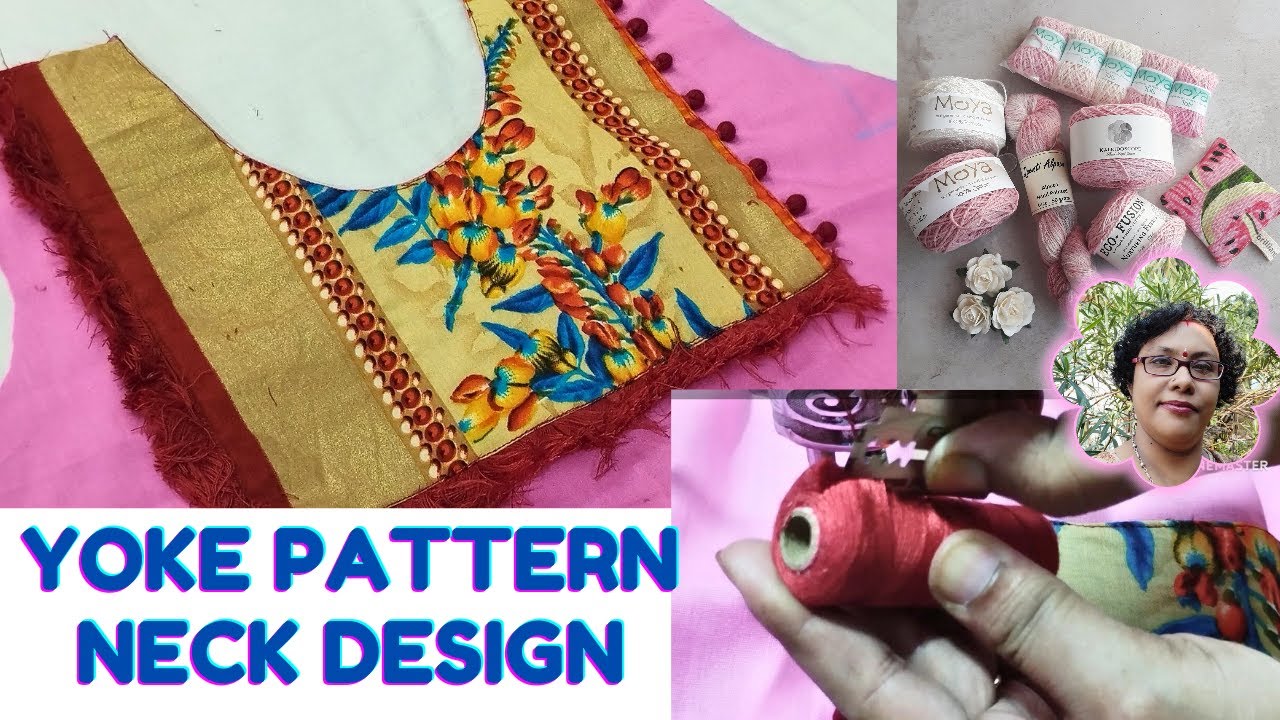 YOKE NECK DESIGN CUTTING AND STITCHING # ...