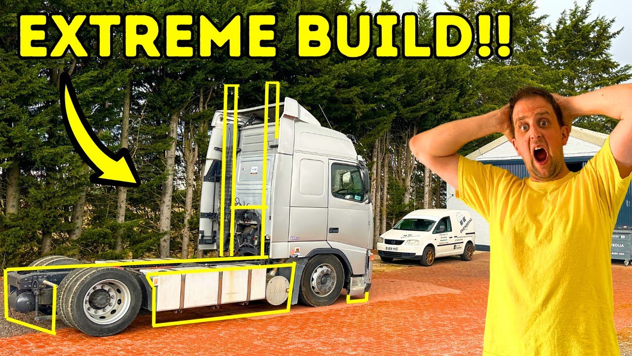 Building A CUSTOMISED Volvo FH Low Rider!! | PT1 | #truckertim - YouTube