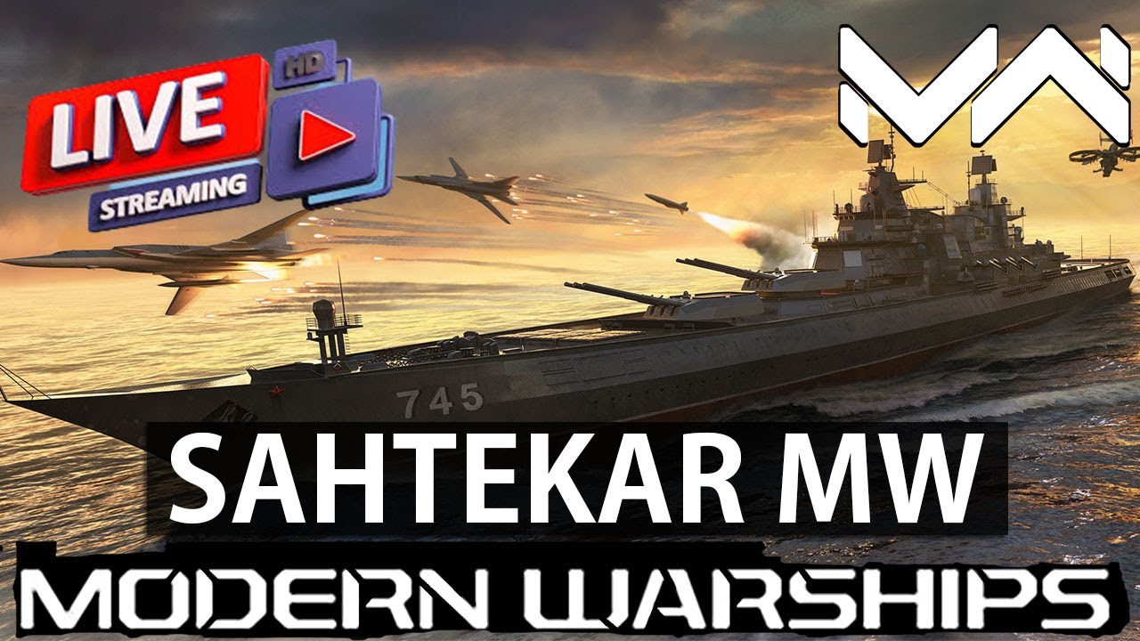 Modern Warships - New Ship CN Project 1164E - 5 vs 5 - YouTube