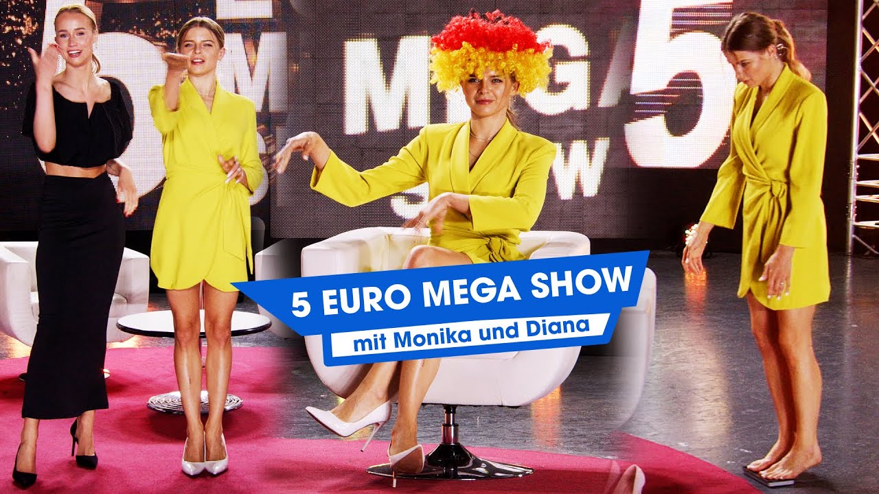 Die legendäre 5 Euro-Mega-Show vom 12 .Juni 2024 mit Monika und Diana ...