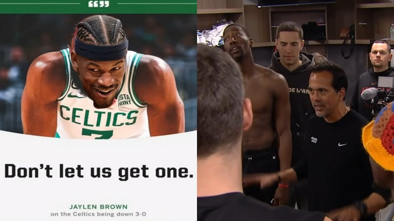 Jimmy Butler trolls Celtics and Jaylen Brown after Heat won Game 2 😂 ...