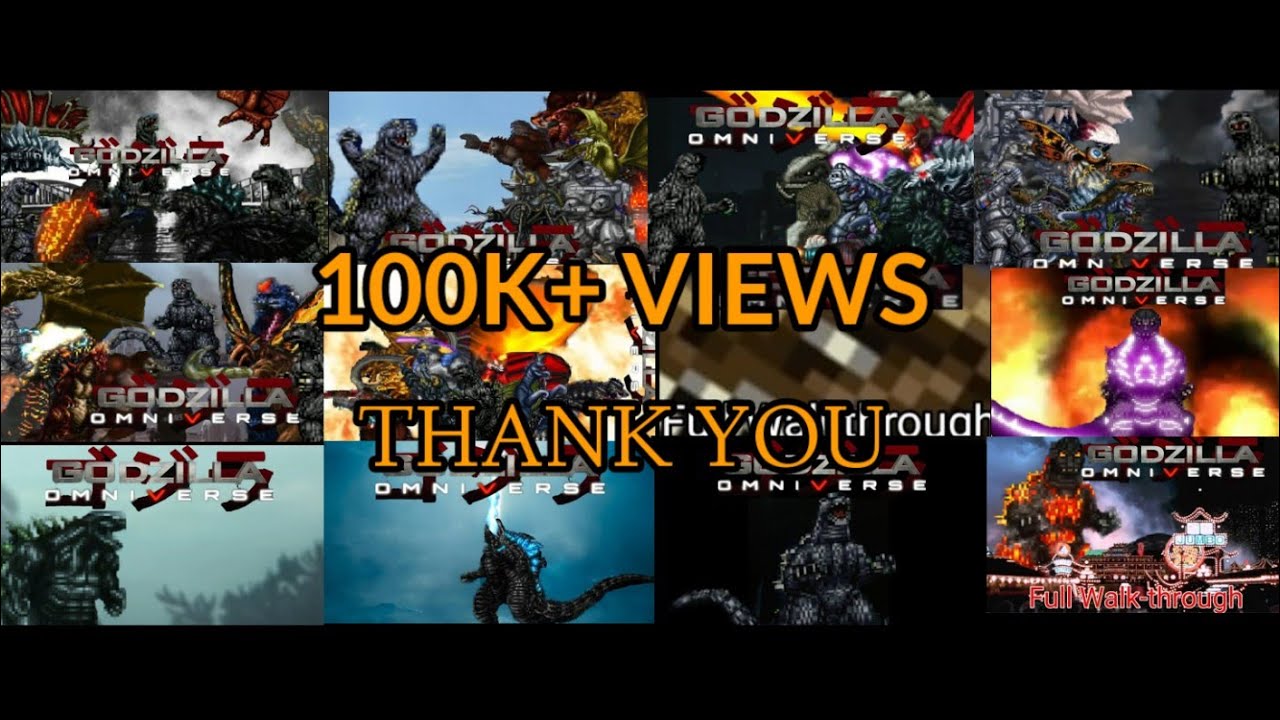 Godzilla Omniverse Full Walkthrough (Monster Mode) Every Godzilla - YouTube