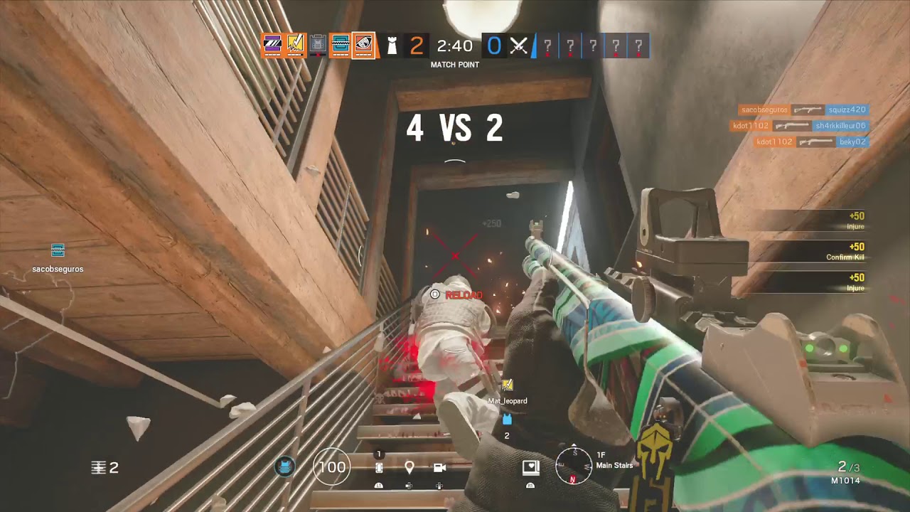 Tom Clancy's Rainbow Six® Siege staircase - YouTube