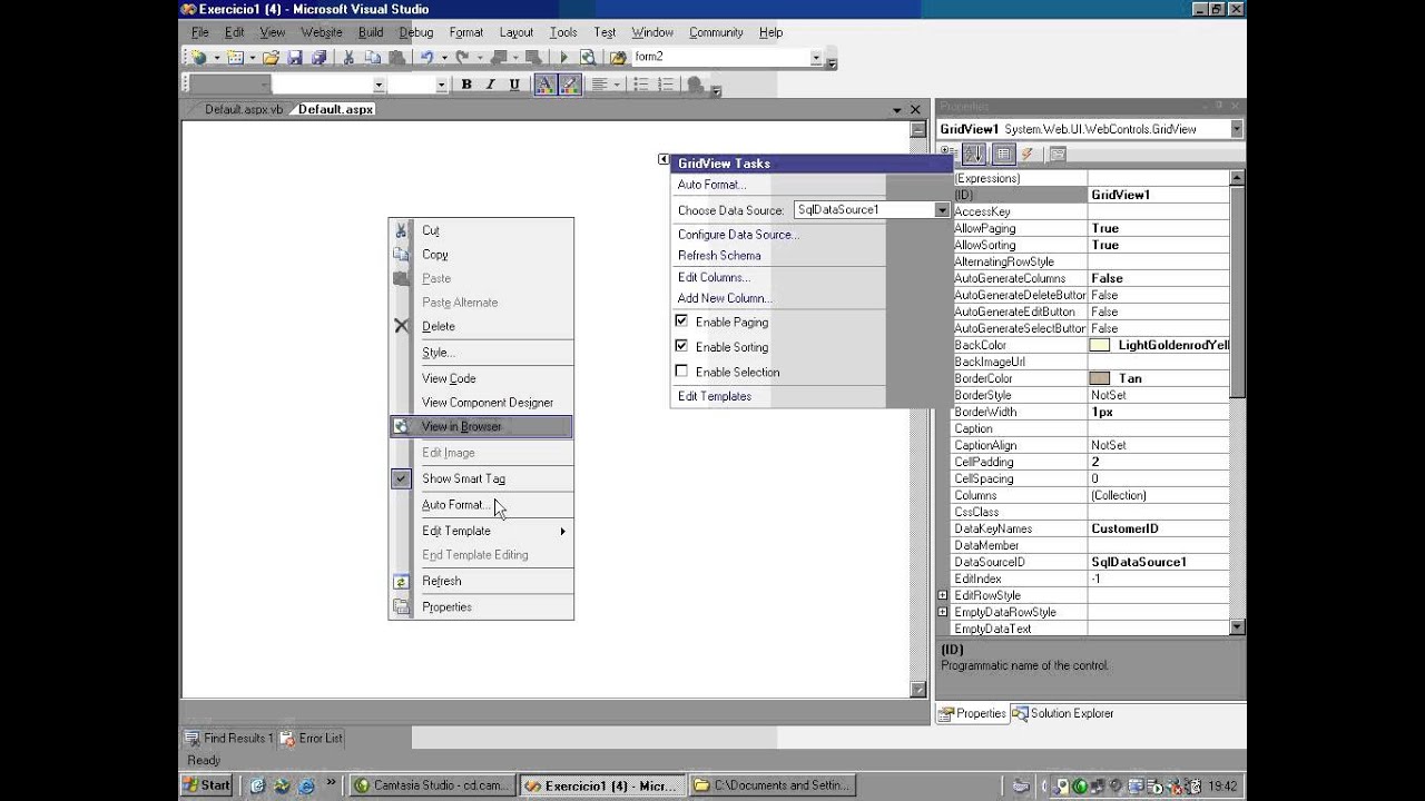 Utilizando RowCommand em um botão personalizado - YouTube
