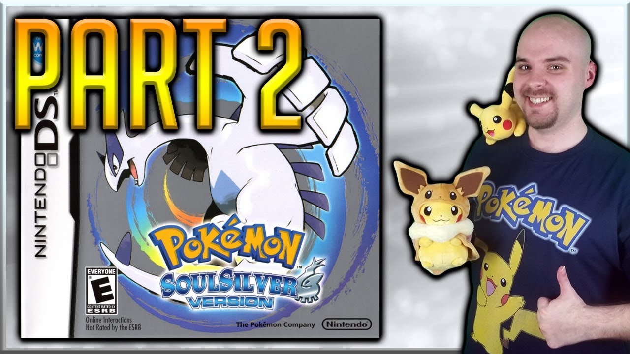 Pokemon Soul Silver (DS) - LIVE Blind Playthrough - Part 2 - YouTube