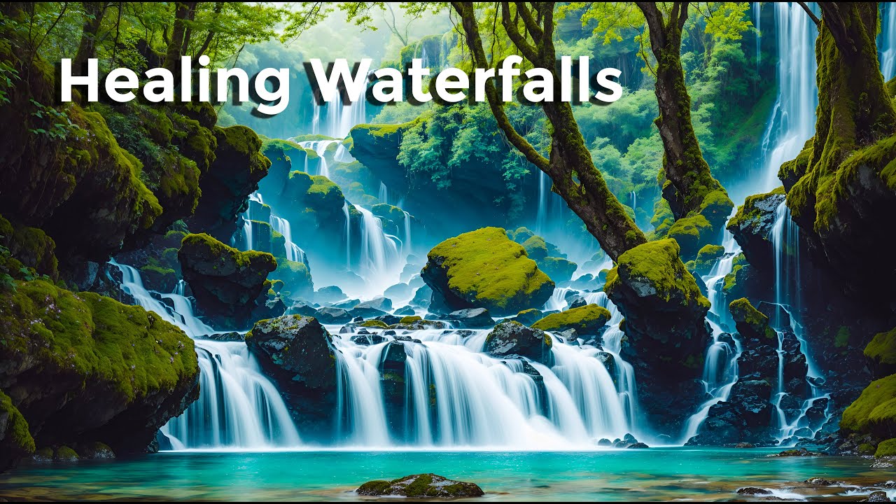 Healing Waterfalls: 10-Minute Nature Sounds and Music for Relaxation 🌊🎶 ...