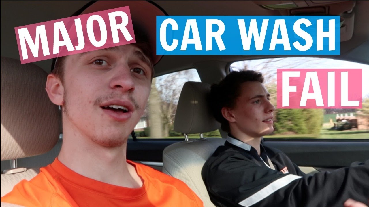 HUGE CAR WASH FAIL!! - YouTube