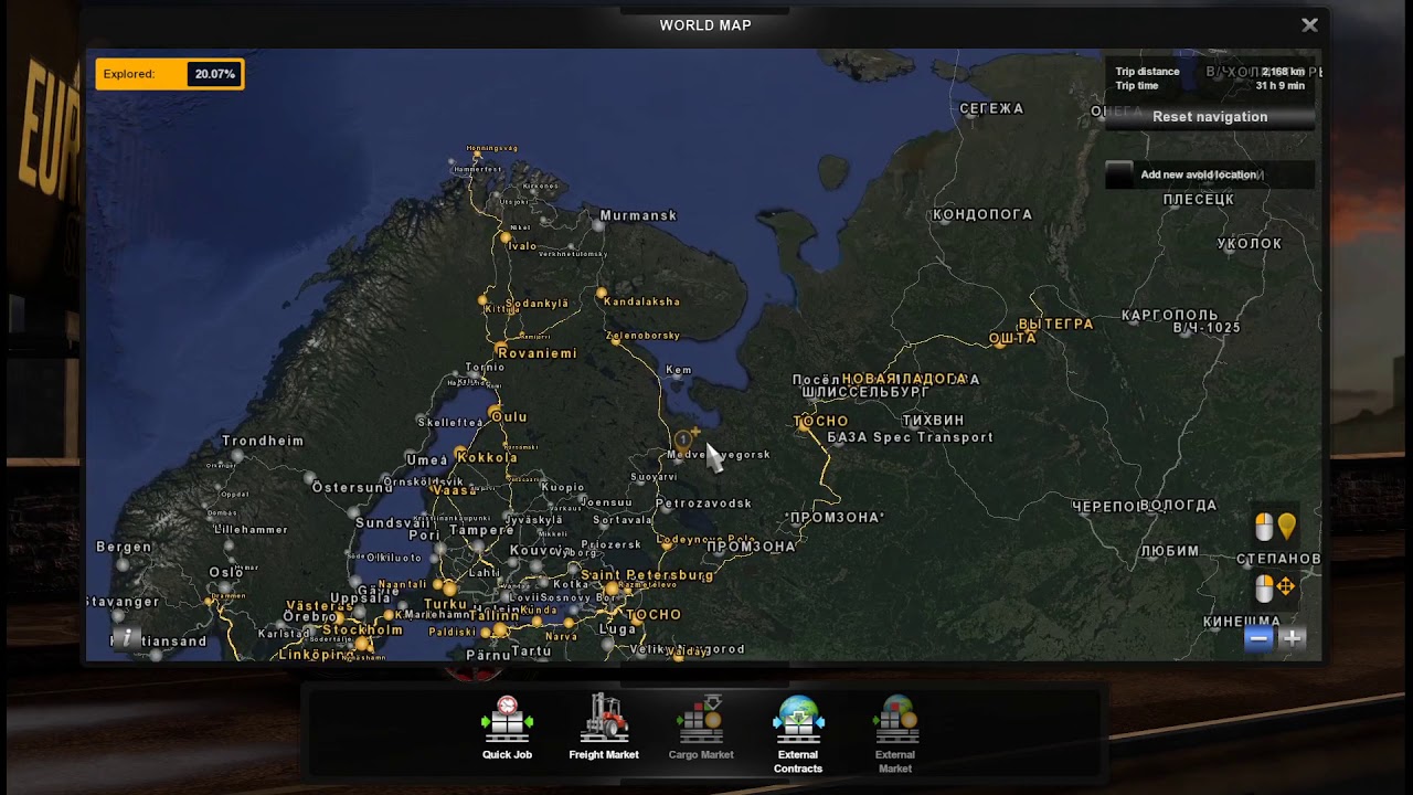 Euro Truck Simulator 2 With Promods 2 46 Ros 7 8 Rusmap 2 1 Poland