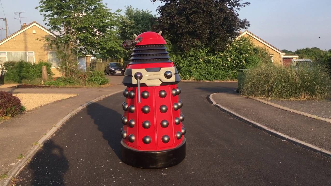 rc dalek test full stack - YouTube