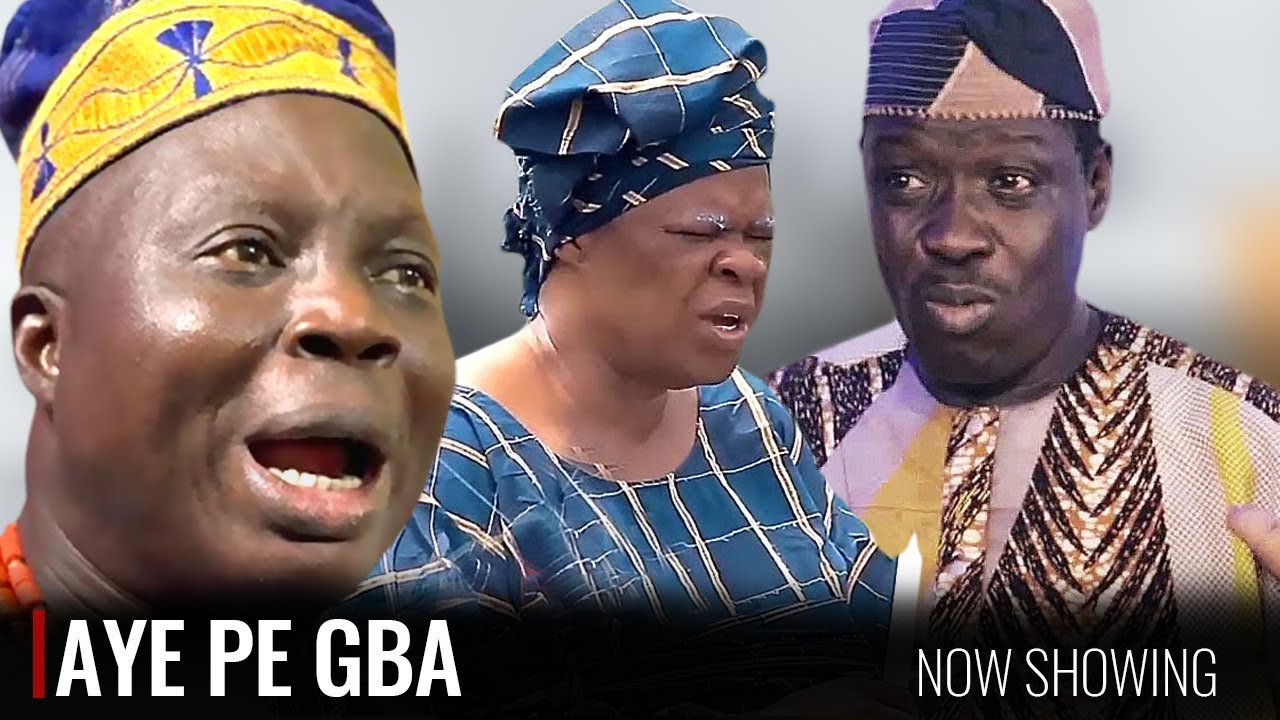 AYE PE GBA - A Nigerian Yoruba Movie Starring Taiwo Hassan | Baba Latin ...