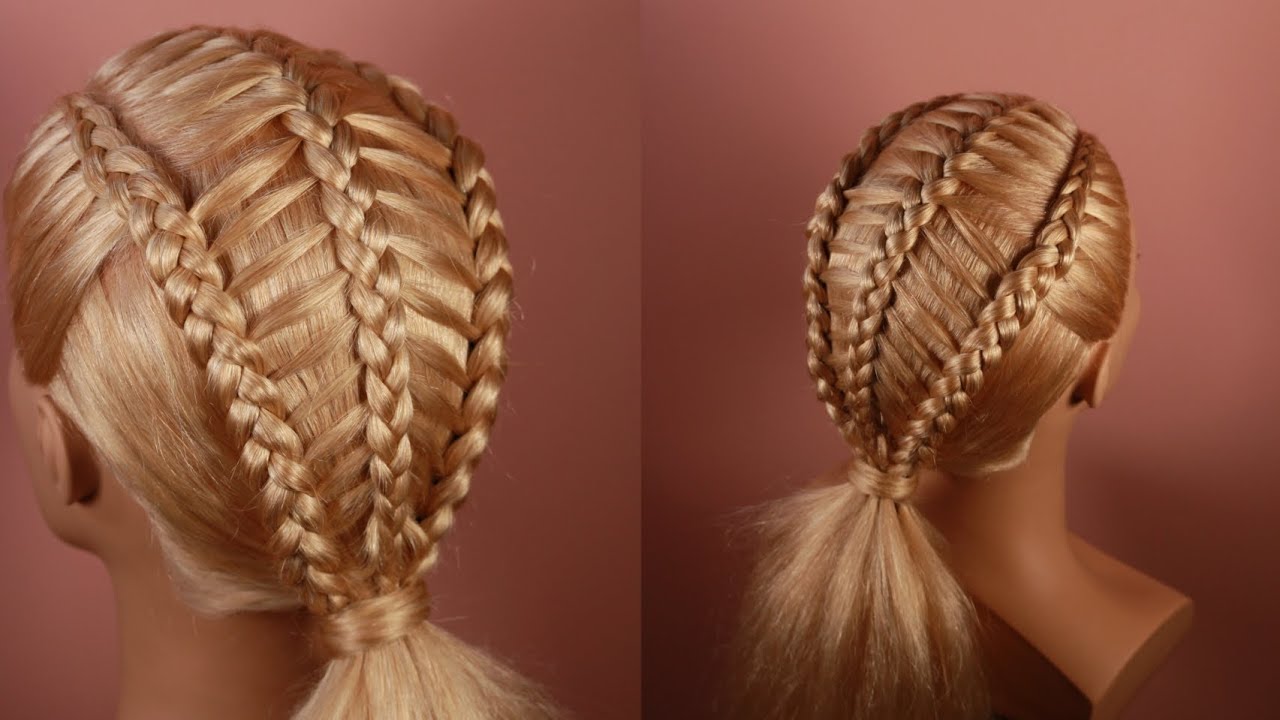 Feather ponytail 🪶 - YouTube