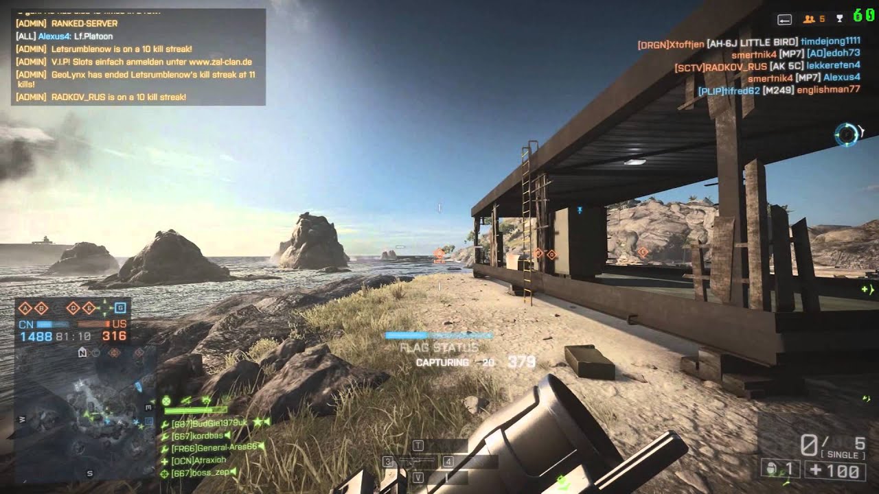 Best Kill With Smaw in BF4 Naval Strike - YouTube